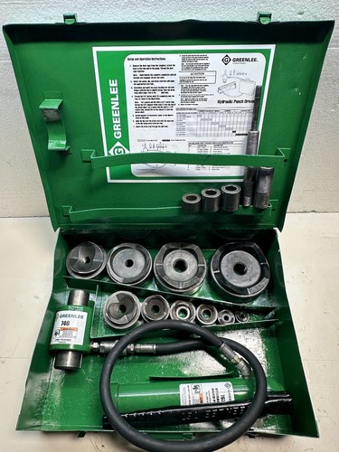 Greenlee 7310SB Slug Buster KO Knockout Punch Set 1/2" - 4" , 767 Pump ...
