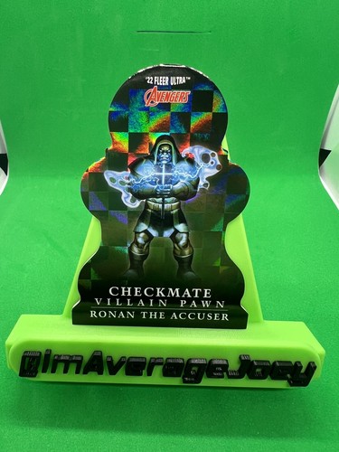 2022 Fleer Ultra Marvel Avengers: Checkmate Ronan The Accuser Die Cut ...