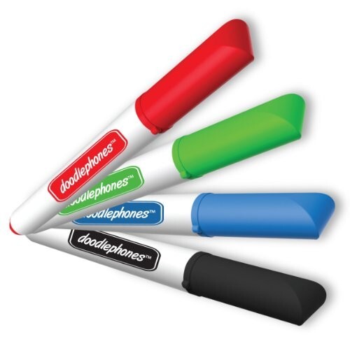 Doodlephones IHip Over Ear Erasable Headphones Pink New in Box | eBay