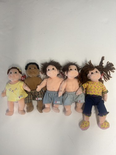 TY Beanie Kids 2 Tumbles Rascal Curly Lulu With Tags Set of 5 | eBay