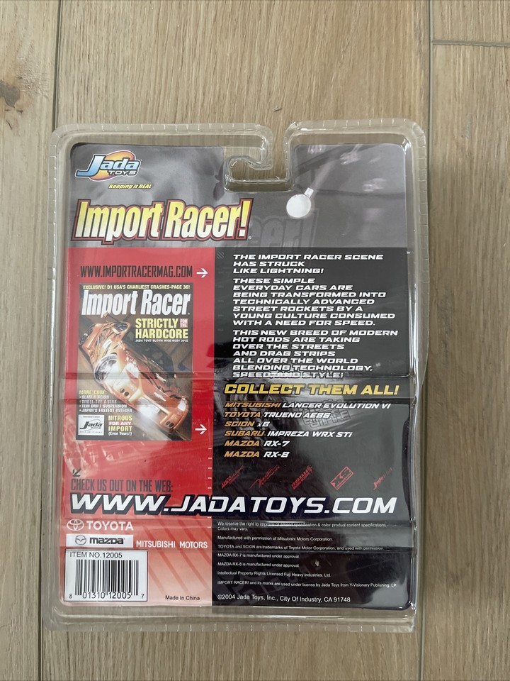 Jada Toys Import Racer Mazda RX-7 1/64 Scale Diecast Model Car. New ...