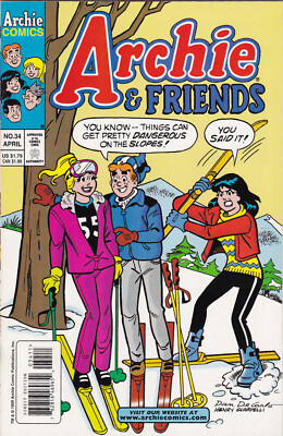Archie Comics - Archie And Friends - No 34 - April 1999 | eBay Australia
