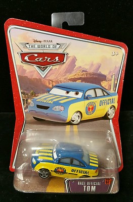 Disney Pixar Movie CARS- New-#57 RACE OFFICIAL TOM | eBay