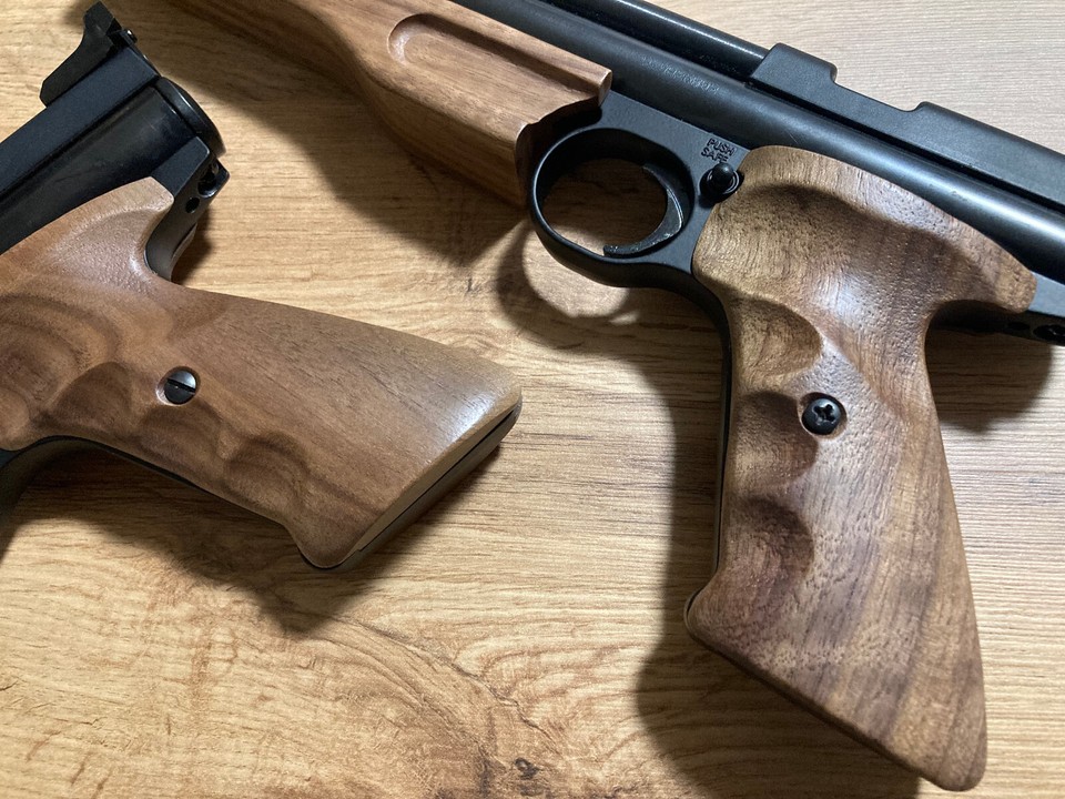 Griffschalen Griffe Holz für Crosman 1322 1377 2220 2240 2300 2400 ...