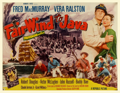 Vera Ralston - Fair Wind to Java (1953) - 11 x 14 LC Reprint | eBay