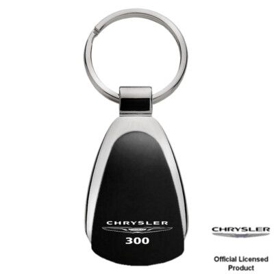 Chrysler 300 Black Teardrop Key Chain | eBay