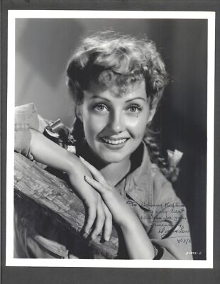 Diana Lewis - Signed Vintage Celebrity Autograph Photo - Cry Havoc - It ...