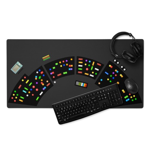 TOS Engineering Large Desk Mat / Gaming Mouse Pad Prop | eBay