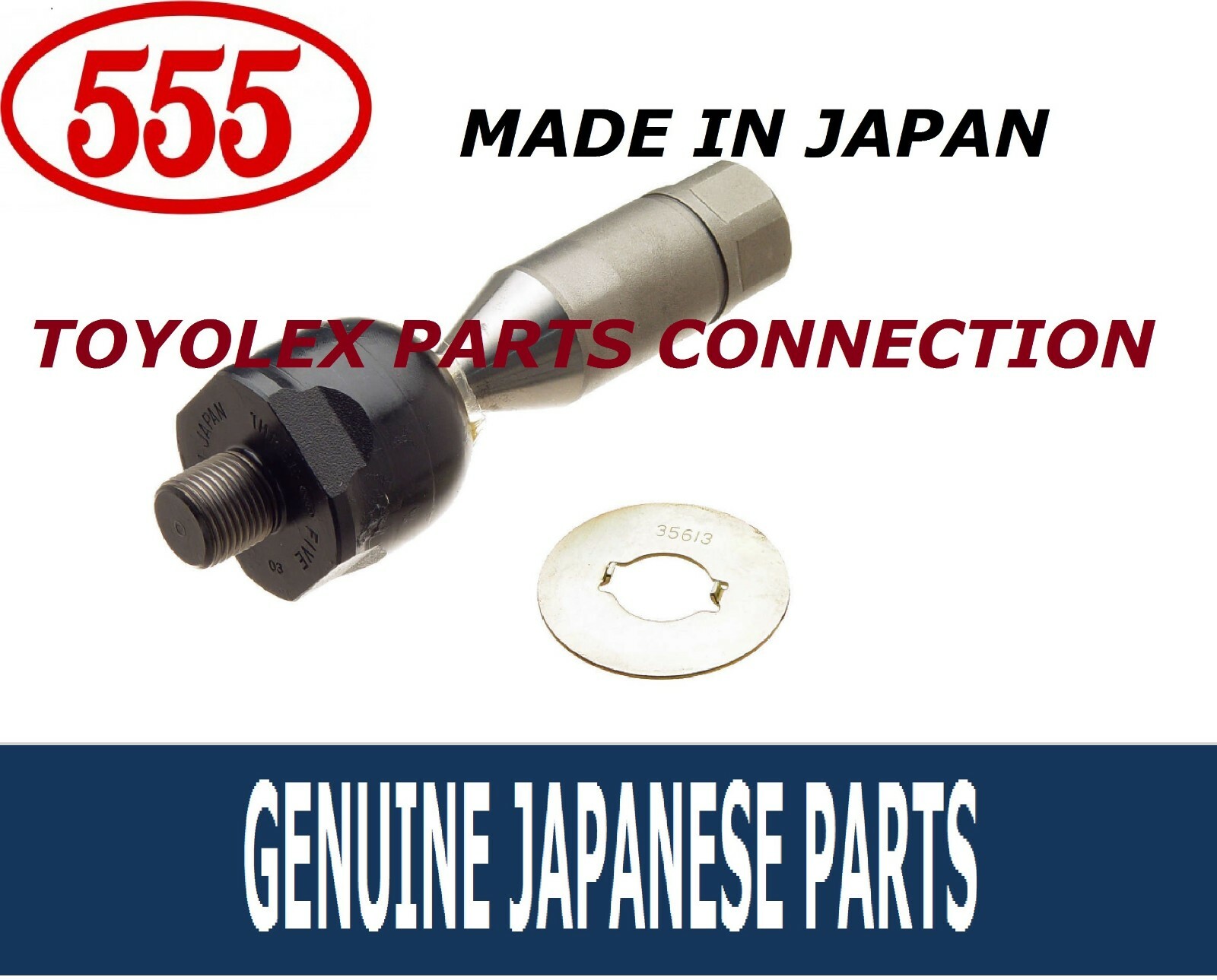 555 Front Inner Steering Tie Rod for Toyota 4runner Tacoma 2 X ...