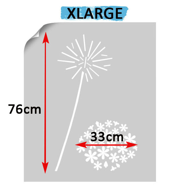 Allium Flower Stencil Floral Home Wall DÃ©cor Art Craft Paint Ideal ...