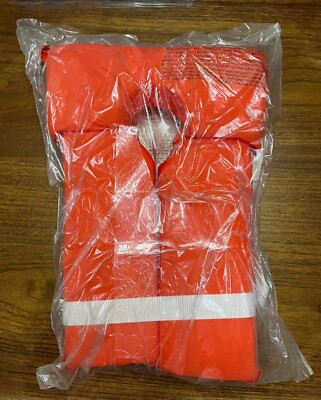 Life Preserver Safegard Type II Orange Child Medium Coast Guard Cert ...