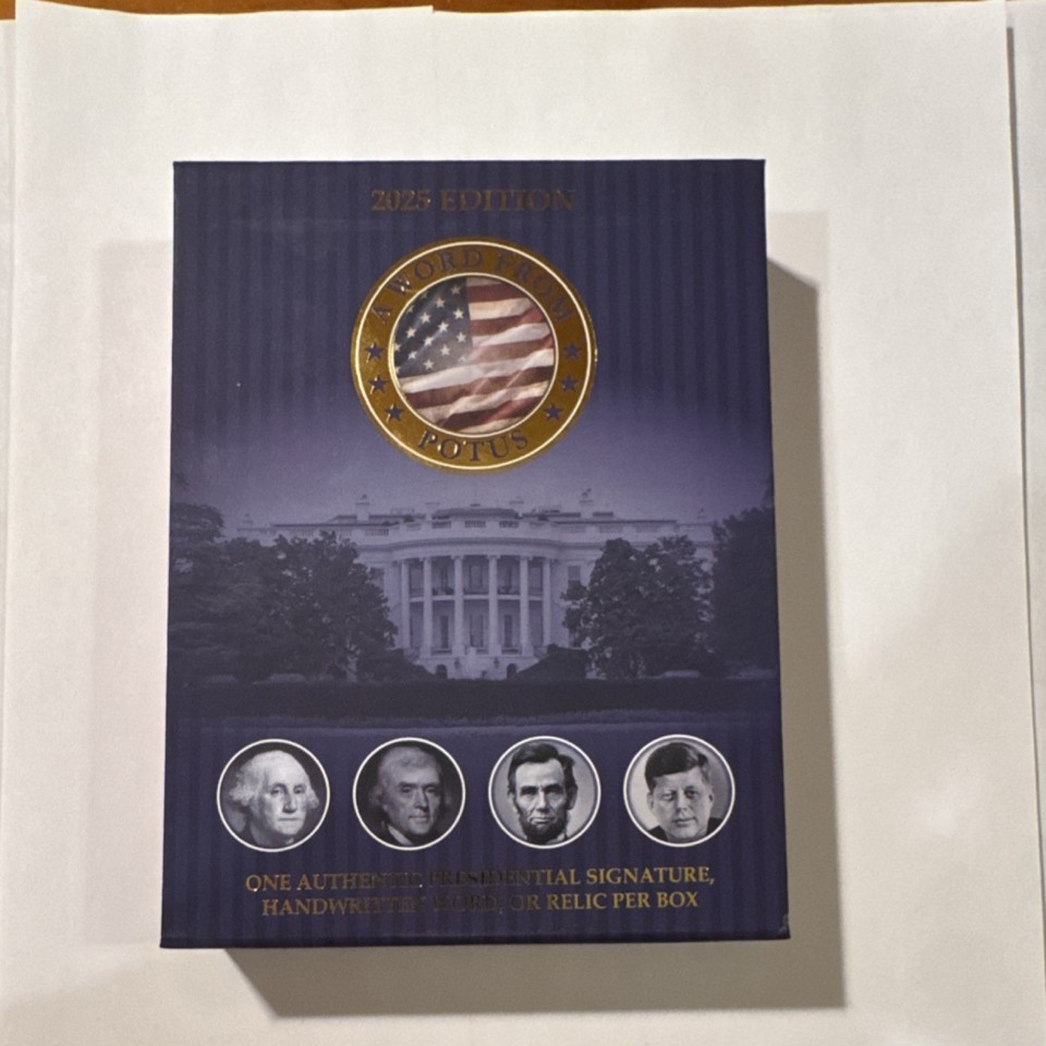 2025 POTUS Bill Clinton AUTO Cut Signature 09/23 A Word From The ...