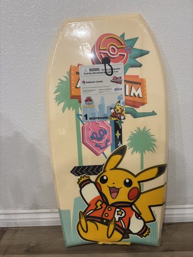 2025 Pokemon World Championships Pikachu Bodyboard Boogie Board Anaheim ...