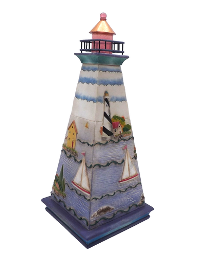 Jim Shore Shorelights Morning's New Light Beach House Lighthouse ...