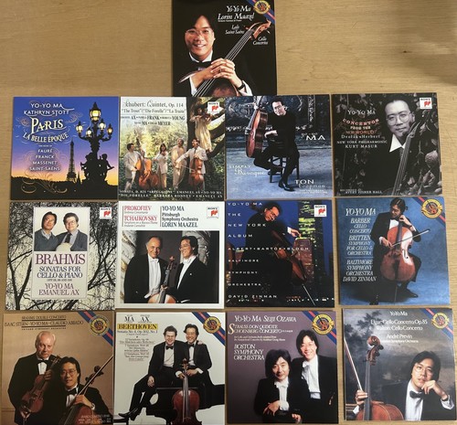 Lot of 13 - YO-YO MA ALBUMS - ACTUAL TITLES IN PICTURE - CD'S IN ...