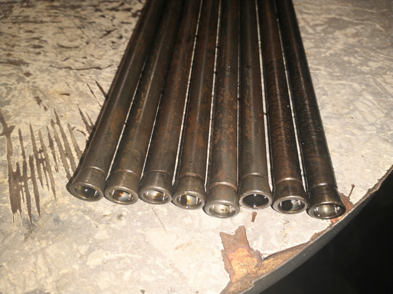 Case 830 GAS Tractor engine push rods set of 8 JI CASE parts | eBay
