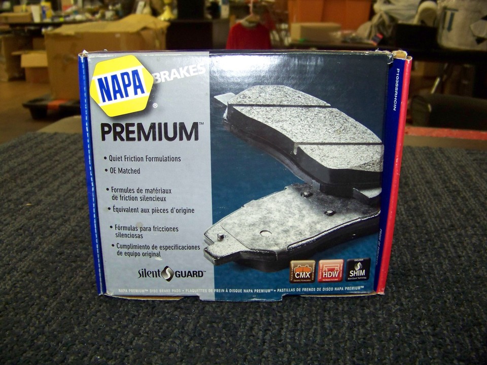 NAPA Premium Silent Guard Brake Pad Kit SS-8397-X | eBay