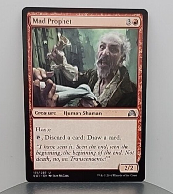 MTG Mad Prophet Shadows over Innistrad 171/297 Regular Uncommon | eBay