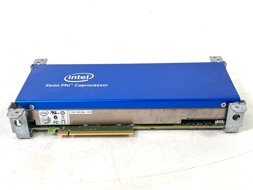 Intel Xeon Phi 71S1P 8GB RAM 1.1GHz 61 core CoProcessor PCI-e PCIe DDR5 ...