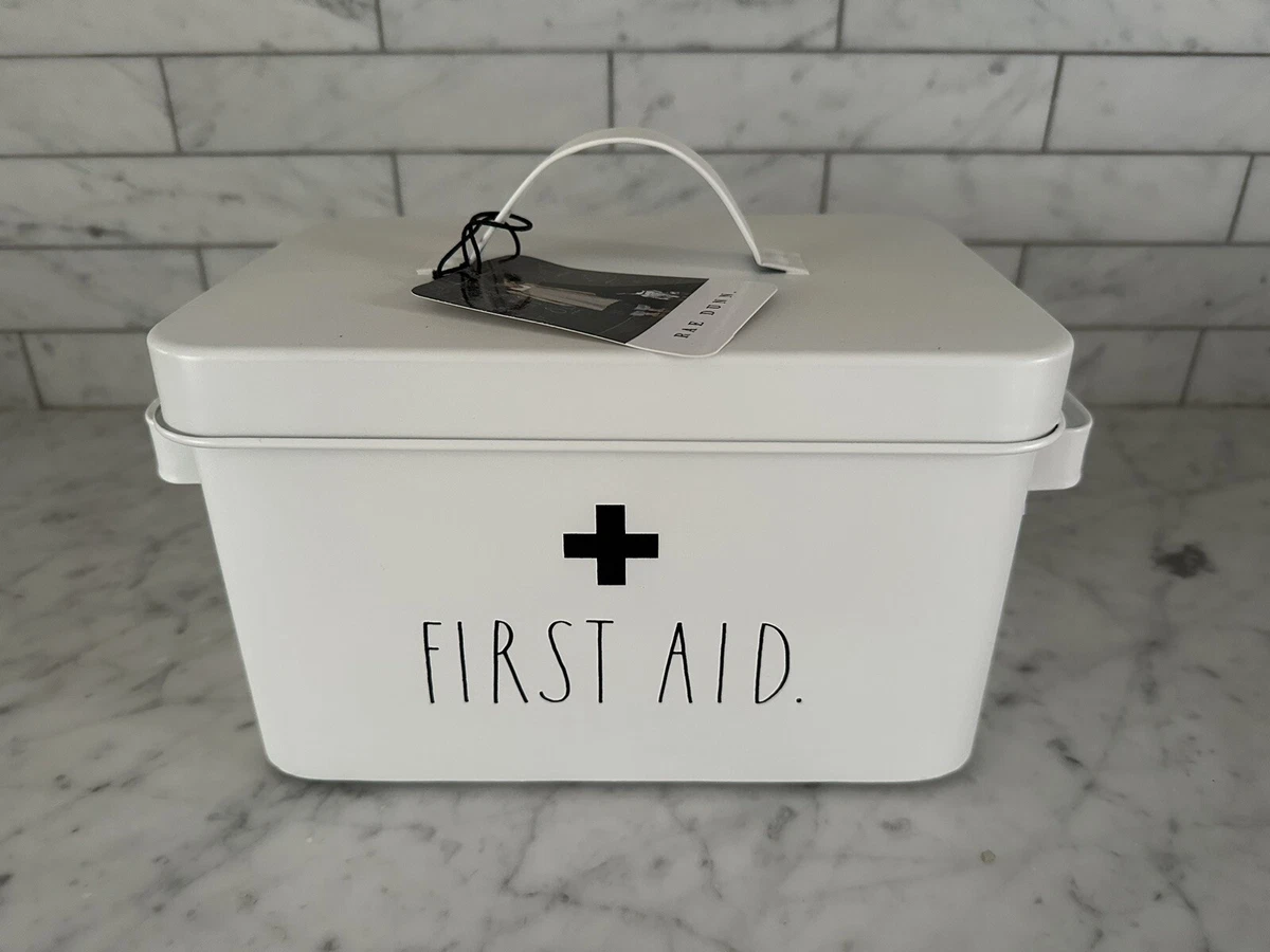 White First Aid Box