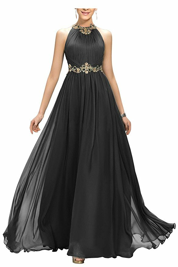 NEW Evening Formal Party Ball Gown Prom Bridesmaid Long Host Beaded ...