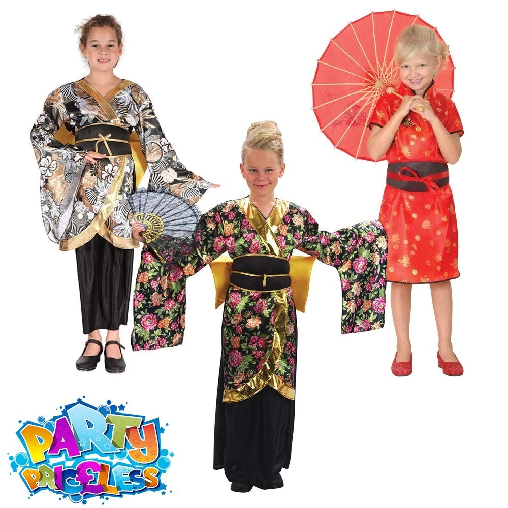 Geisha Costume Kids