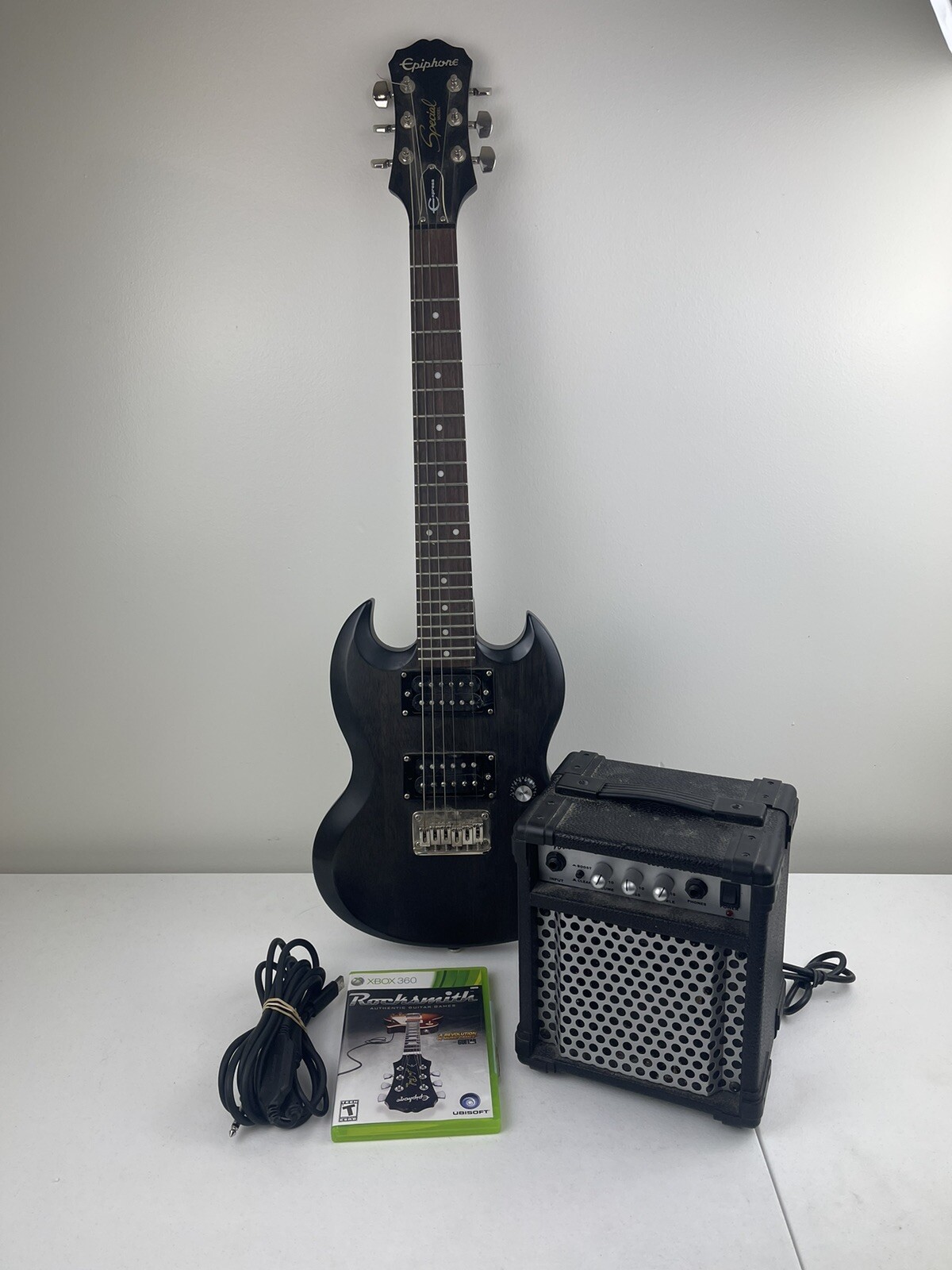 ROCKSMITH game Tone USB Cable + Epiphone Guitar Amp Game Ps4 Xbox 360 ...
