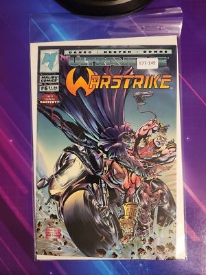 WARSTRIKE #6 8.0 MALIBU COMIC BOOK E77-149 | eBay