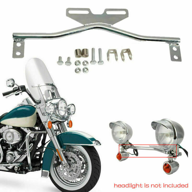 Chrome Motorcycle Light Bar For Harley Davidson Softail Springer ...