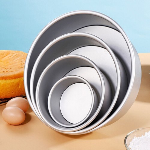 Multi-Size Inch Round Cake Pan Tin Baking Mold Mould Removable Bottom ...