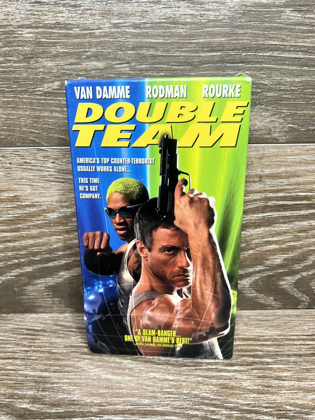 Double Team VHS Used Movie VCR Video Tape Dennis Rodman Jean-Claude ...