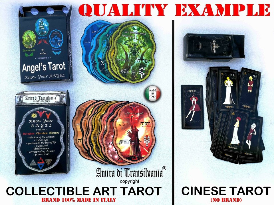 angel tarot cards card deck book guide oracle telling fortune psychic ...