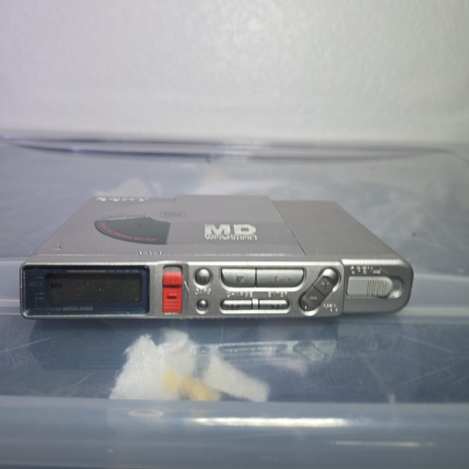 Sony Portable Minidisc Walkman Player/Recorder MZ-R37 | eBay
