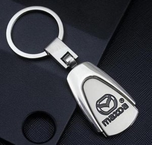 Mazda M3 M6 CX3 CX5 CX7 AUTO Logo Titanium Keyring Keychain Key Chain ...