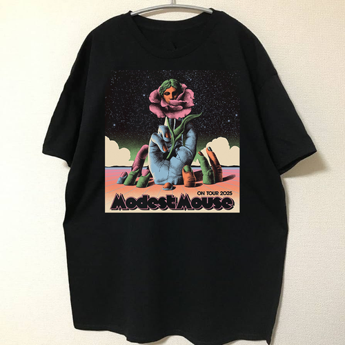 Modest Mouse Band On Tour 2025 T Shirt Full Size S- 5XL | eBay