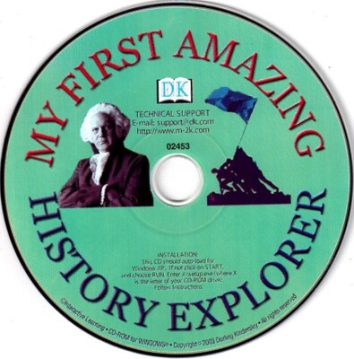 My First Amazing History Explorer (Ages 6-10) (PC-CD, 2003) - NEW CD in ...