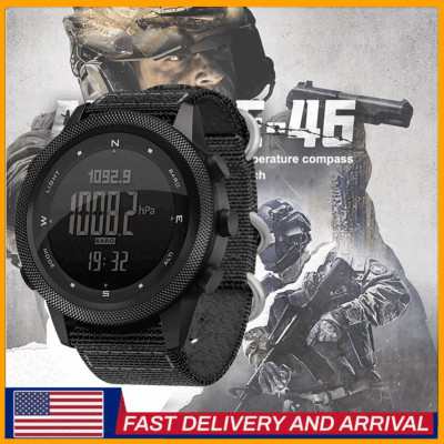 NORTH EDGE Tactical Outdoor Sport Smart Watch Altimeter Barometer ...