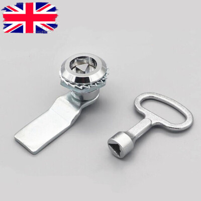 Gas Meter Cam Lock & Key Gas Electric Meter Door Cabinet Box Latch ...