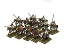 HEAVY RENAISSANCE CAVALRY 12 28mm painted historical wargames MEDIEVAL ...