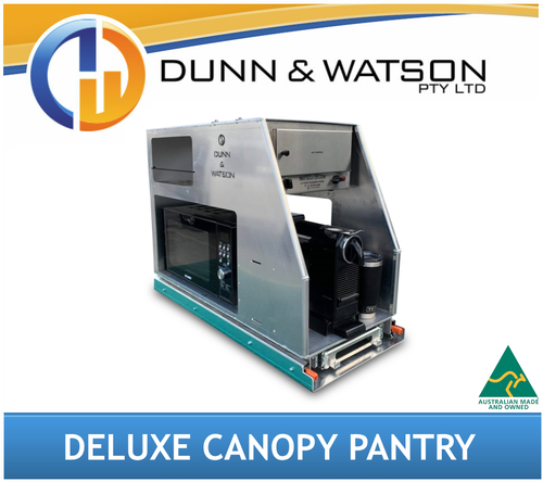 Deluxe Aluminium Canopy Pantry (Ute, Trailer, Camper, Caravan, 4wd, 4x4 ...