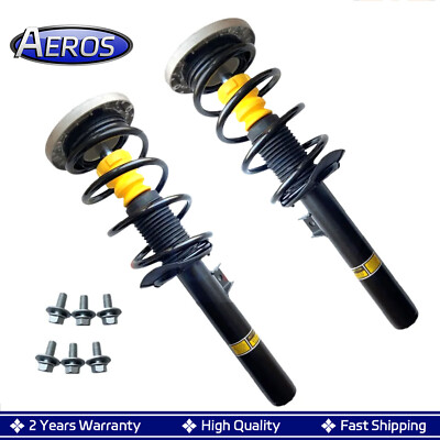2x Front Shock Struts Spring Assembly For BMW X3 F25 X4 F26 xDrive28i ...