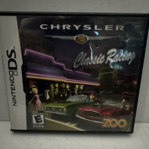 CHRYSLER CLASSIC RACING NINTENDO DS GAME 3DS 2DS LITE DSI XL BOX ...