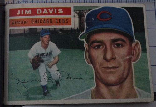 1956 Topps Baseball #102GRY Jim Davis J56TBB102GRY-210621 | eBay
