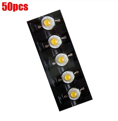 50Pcs 3W Led Chip High Power Led Beads 200Lm Warm White ve | eBay