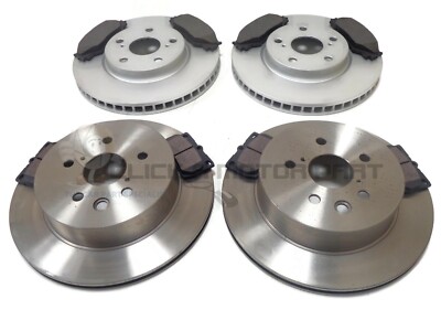 FRONT & REAR BRAKE DISCS & PADS CHECK DISCS CHOICE FOR LEXUS IS220 ...