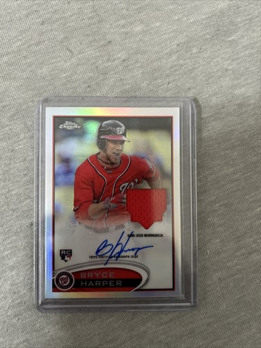 2020 Topps Chrome Bryce Harper Auto /25 Refractor | eBay