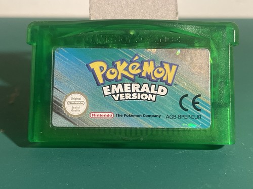 Pokemon Emerald Version Game Boy Advance, PAL Cartridge Only, Genuine | eBay