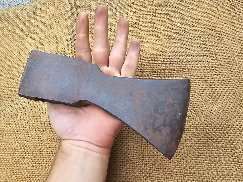 OCHSENKOPF VINTAGE GERMAN AXE HEAD ANTIQUE LOGGING FELLING OX HEAD ...