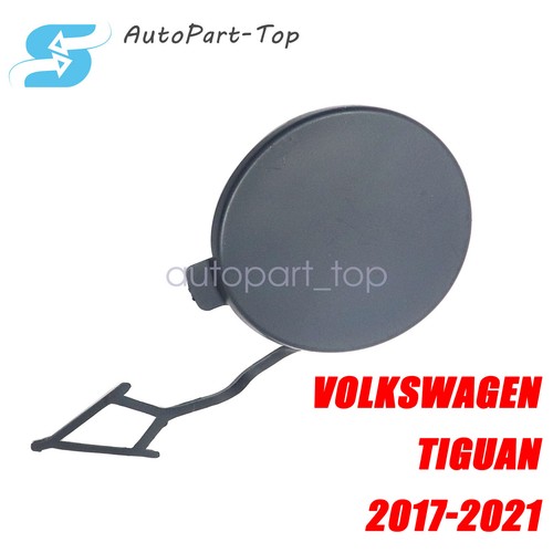 Fits Volkswagen Tiguan 17-21 Black Front Bumper Tow Hook Cover Cap ...