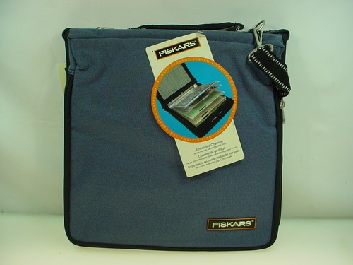 FISKARS EMBOSSING ORGANIZER CASE MODEL 12-3914 CRAFTS SCRAP BOOKING ...